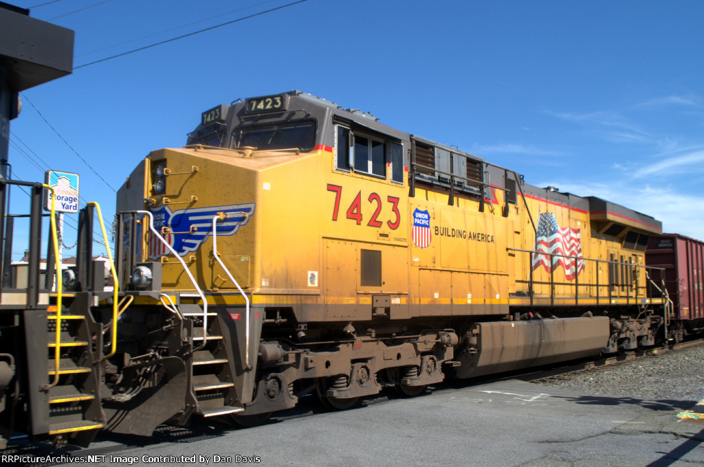 UP C45ACCTE 7423 as a DPU on 66Z